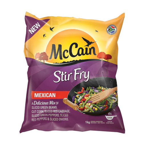 Mccain Frozen Stir Fry Mexican 1kg | PnP