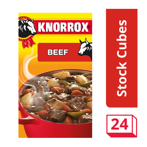 Knorrox Beef Stock Cubes 24 x 10g | PnP