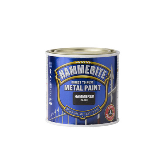 Hammerite Hammered Enamel Bl ack 500 ML | PnP