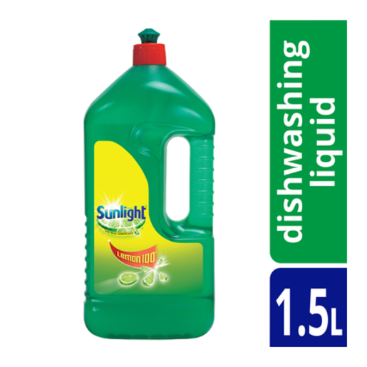 Sunlight Regular Degreasing Dishwashing Liquid Detergent 1.5l x 8 | PnP