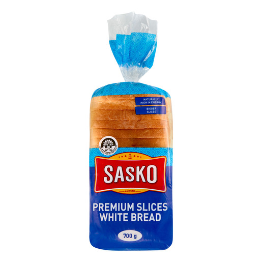 Sasko Premium Sliced White Bread 700g | PnP